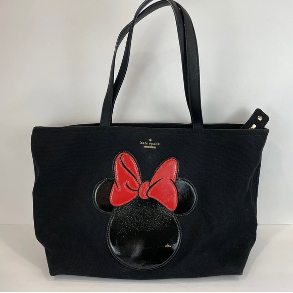 kate spade | Bags | Disney Kate Spade Minnie Mouse Red Bow Francis ...